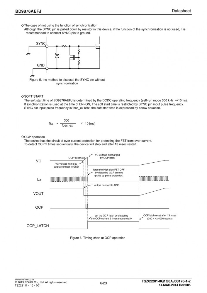 BD9876AEFJ-E2 datasheet page 6