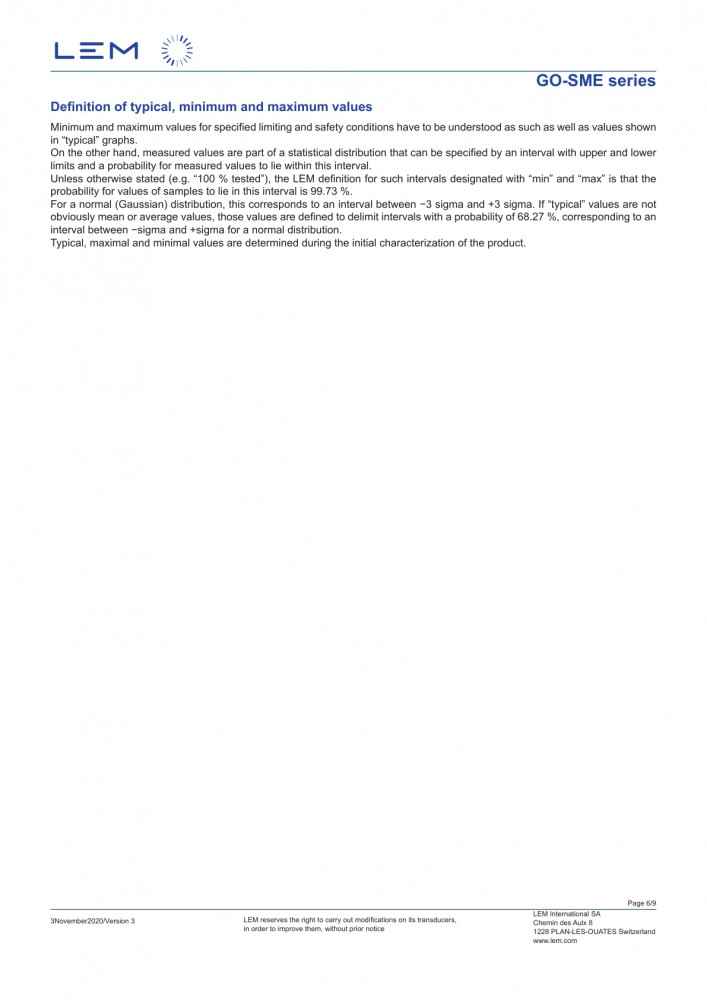 GO 20-SME datasheet page 6