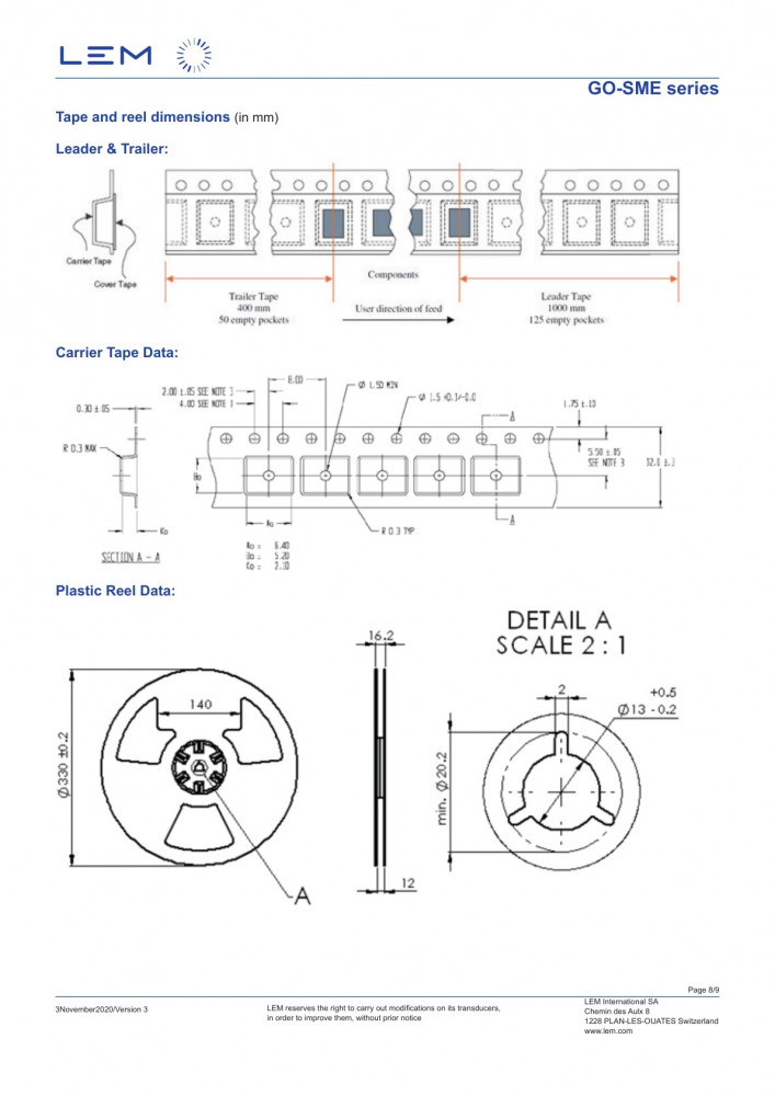GO 20-SME datasheet page 8