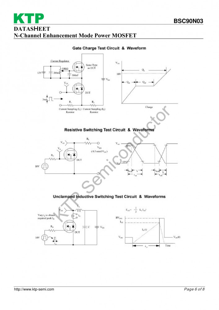 BSC090N03 datasheet page 6