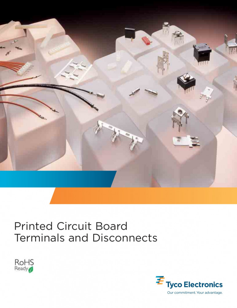 TE Connectivity PCB terminals catalog page 1