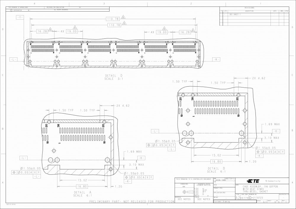 TE Connectivity 2170723-2 drawing page 5
