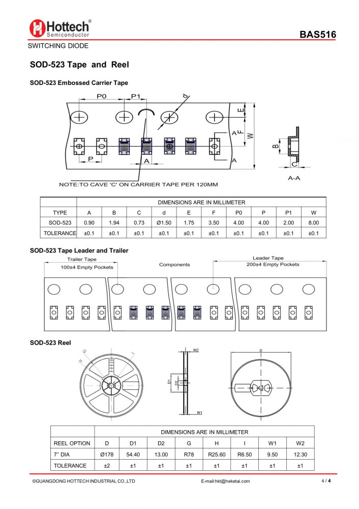 BAS516 datasheet page 4