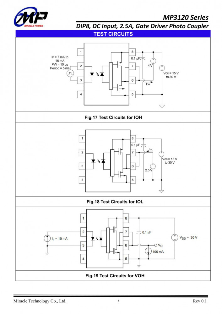 MP3120 datasheet page 8