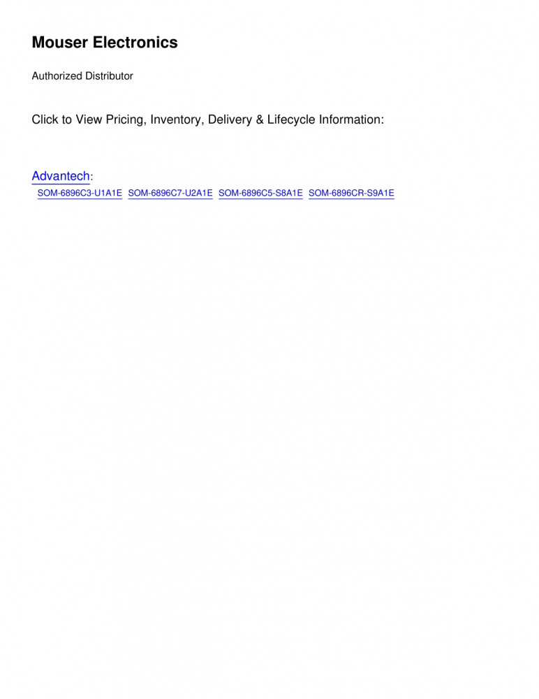 SOM-6896C5-S8A1E technical document page 3