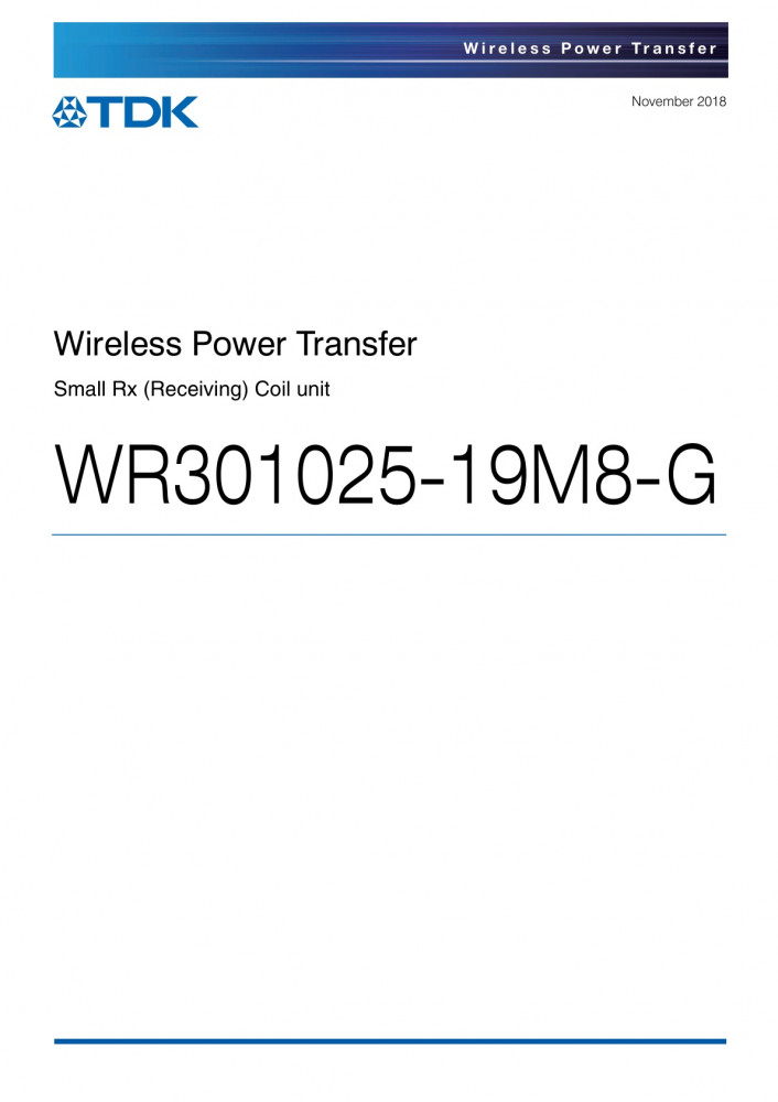 WR301025-19M8-G technical document page 1