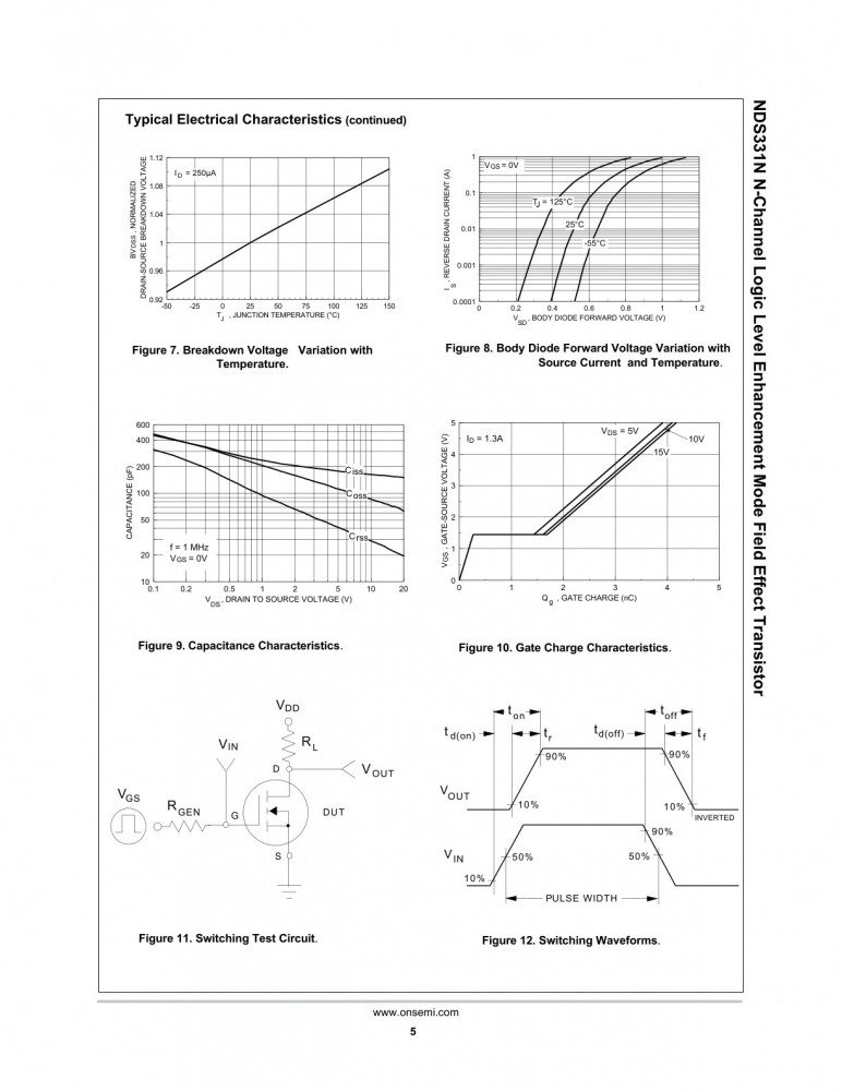 NDS331N datasheet page 5