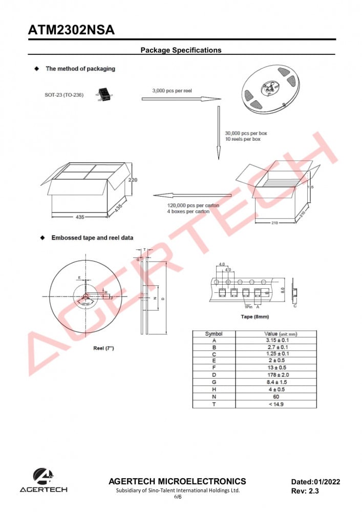 ATM2302NSA datasheet page 6