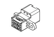 1.02mm Tab, Wire-to-Wire Housing, Male, 8 Circuits, Screw Type for sale