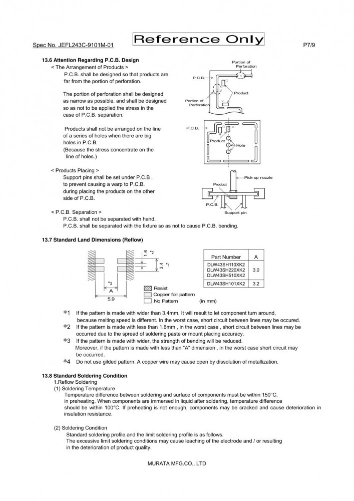 DLW43SH110XK2L specification page 7