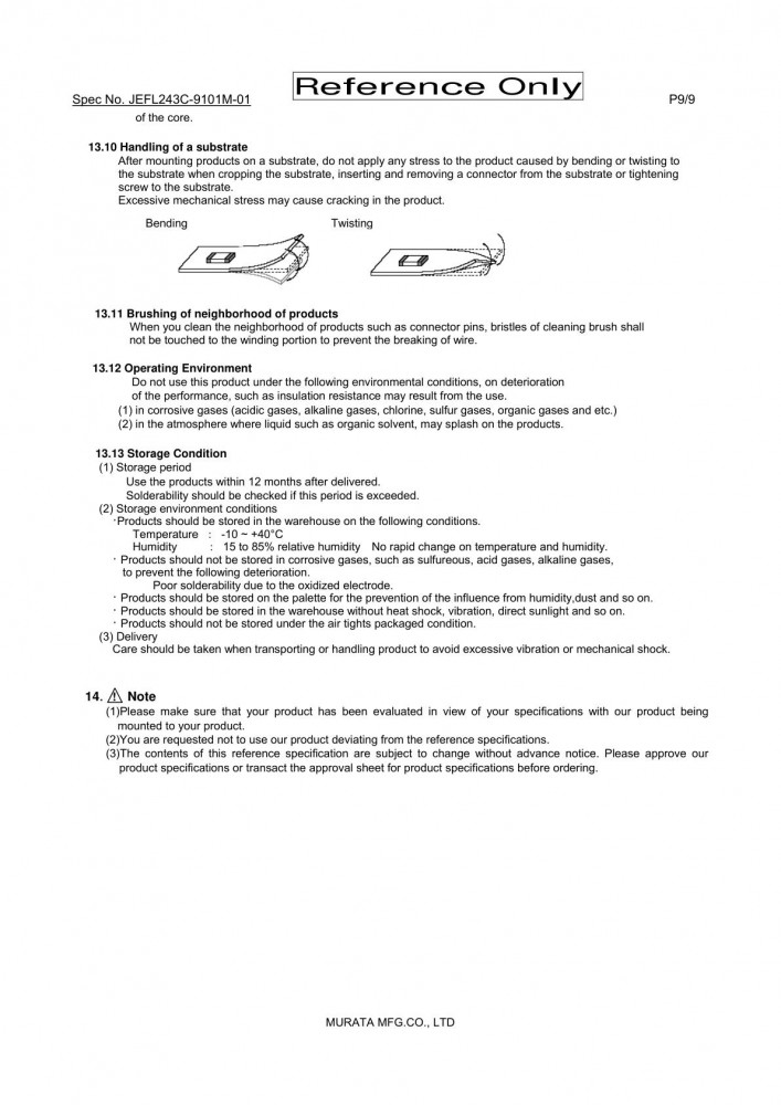 DLW43SH110XK2L specification page 9