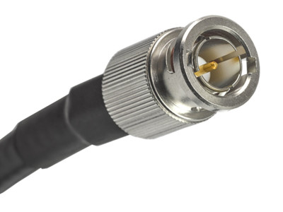 BNC Straight Plug to BNC Straight Plug 12 GHz on Belden 4794R Cable, 100.0m Length, 75 Ohms