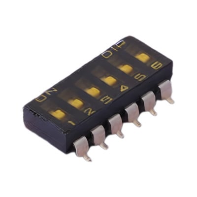 Diptronics DMR-06-T-V DIP Switch – 6-Position for sale