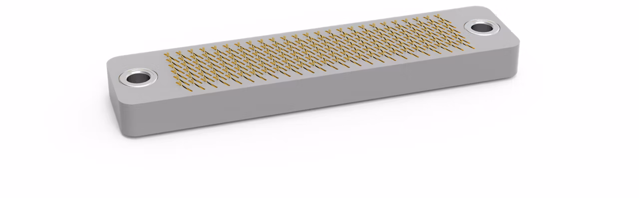 AirBorn Z Series Open-Pin Field Compression (z-axis) Interposer Connector, Vertical, 0.050