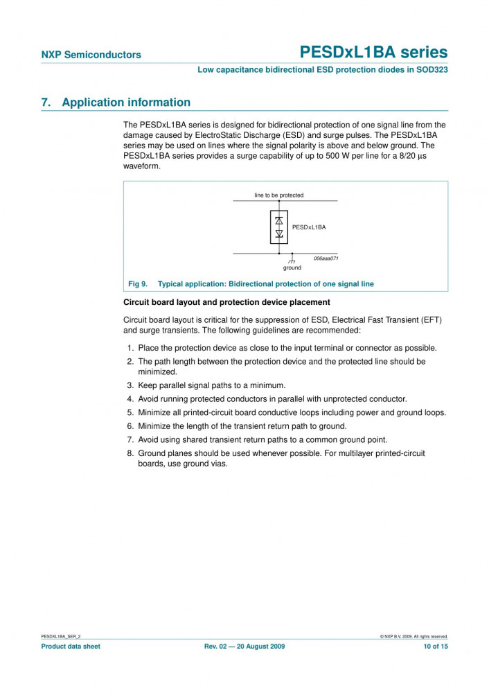 PESD3V3L1BA datasheet page 10