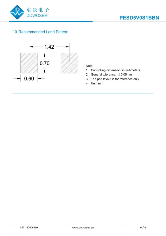 PESD5V0S1BBN-DW datasheet page 6