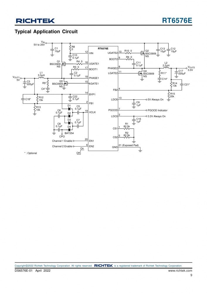 RT6576E technical document page 9