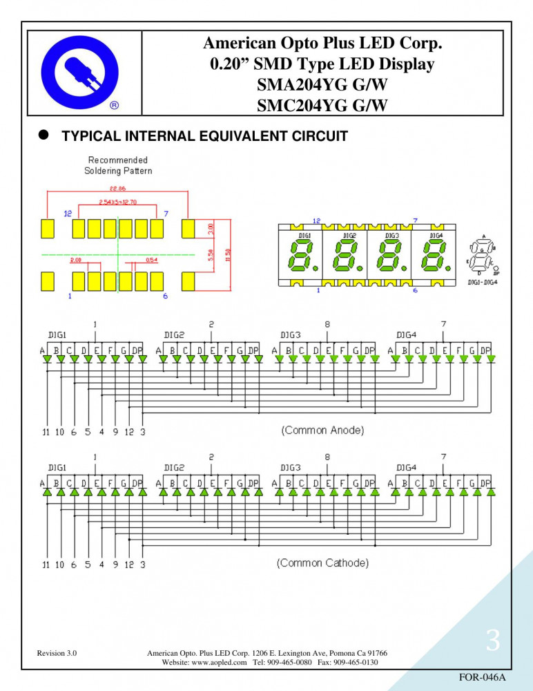 SMA204YG datasheet page 3