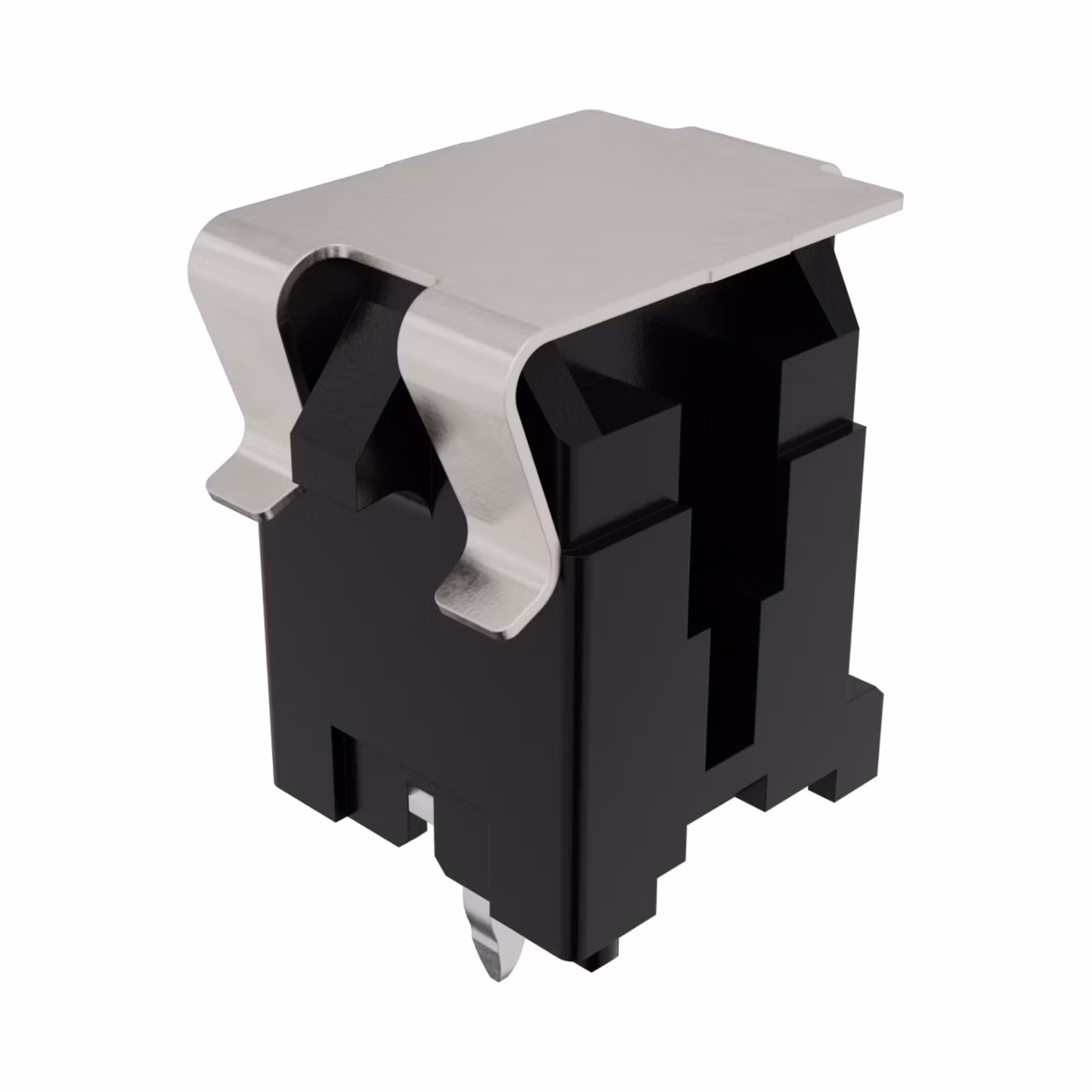 Micro-Fit 3.0 Vertical Header, 3.00mm Pitch, Dual Row, 2 Circuits, with PCB Polarizing Peg, 1.52µm Matte Tin Plating, Glow-Wire Capable, Black, Tape and Reel, with Pick and Place Cap for sale
