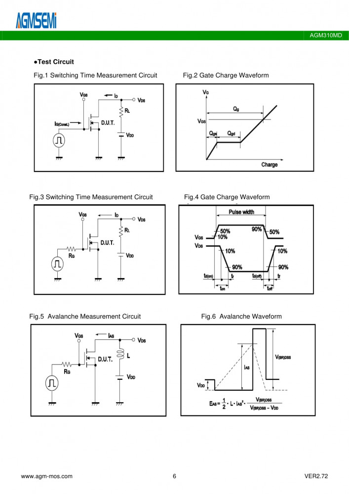 AGM310MD datasheet page 6
