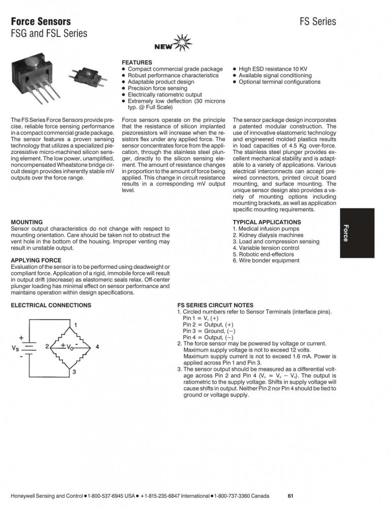 FSG15N1A technical document page 2