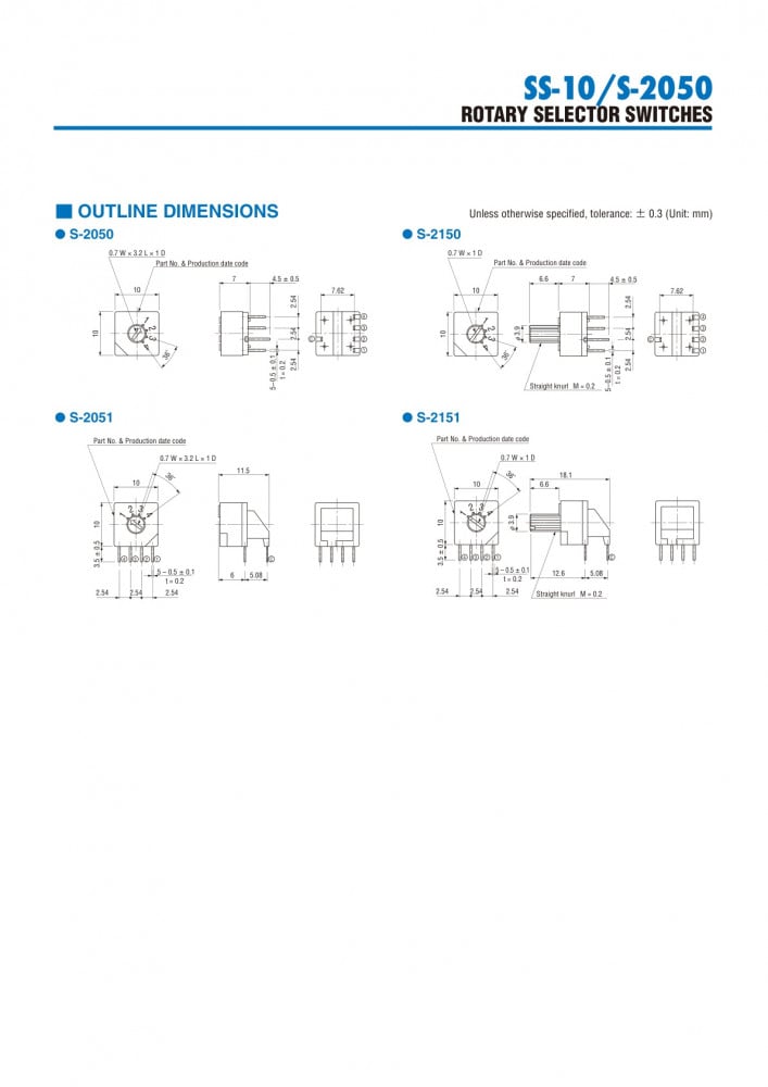 Nidec S-2050 datasheet page 5