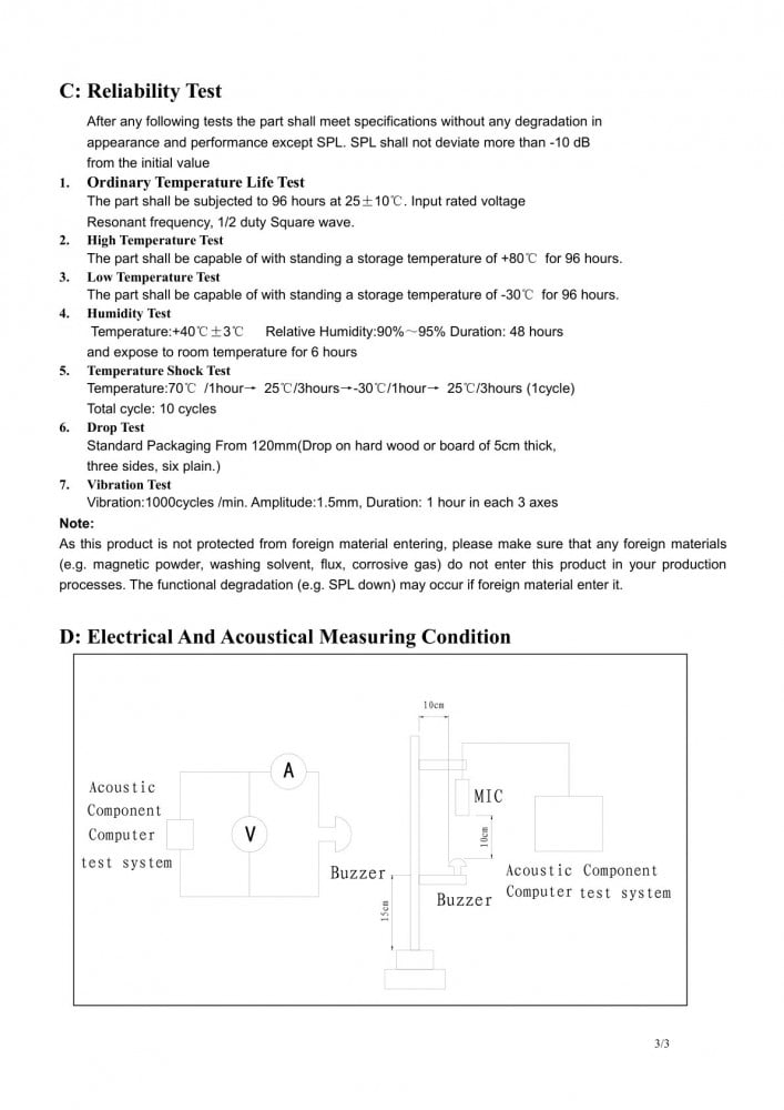 GPD2310YB-3V3500 specification approval document page 3