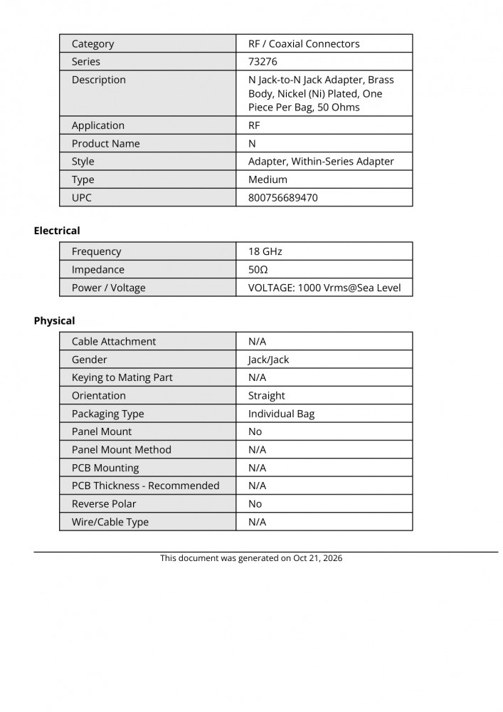 MOLEX 732760023 document image, page 2
