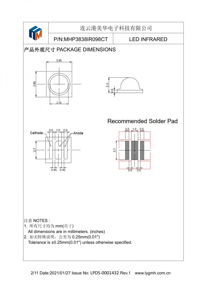 MHP3838IR098CT datasheet page 2