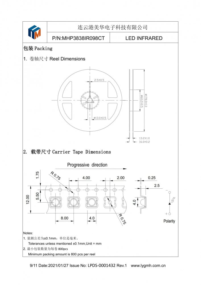 MHP3838IR098CT datasheet page 9