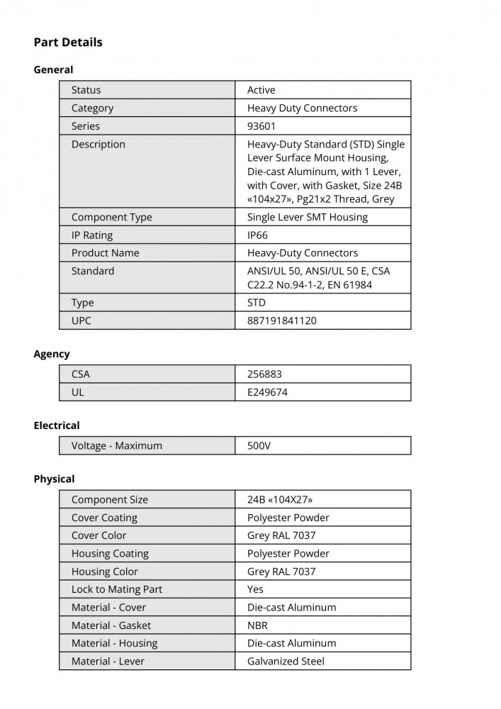 MOLEX 936013497 product document, page 2