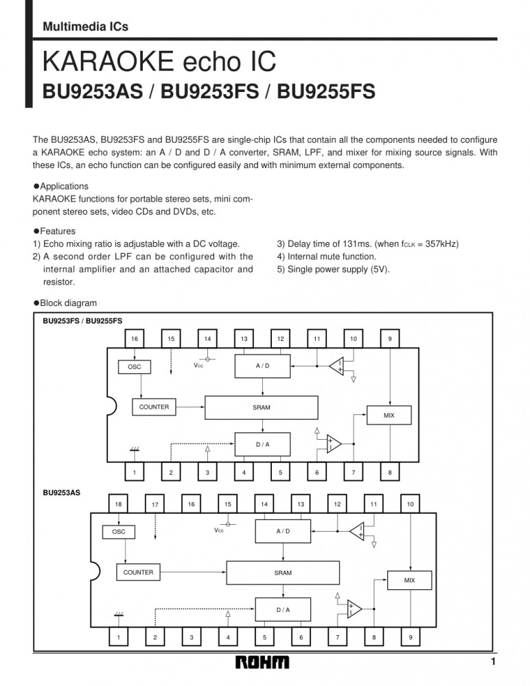 BU9253FS technical document page 1