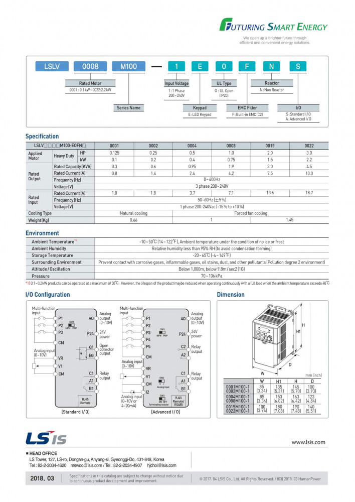 LSLV M100 technical document, page 2