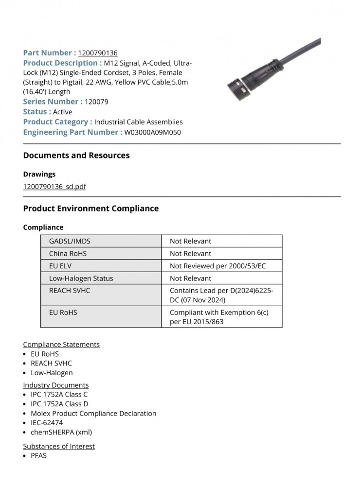 Technical document page 1