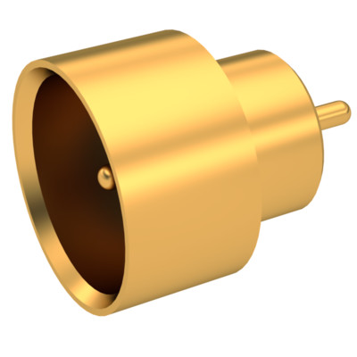 SMP / HERMETIC STRAIGHT MALE RECEPTACLE SOLDER TYPE - SMOOTH BORE for sale