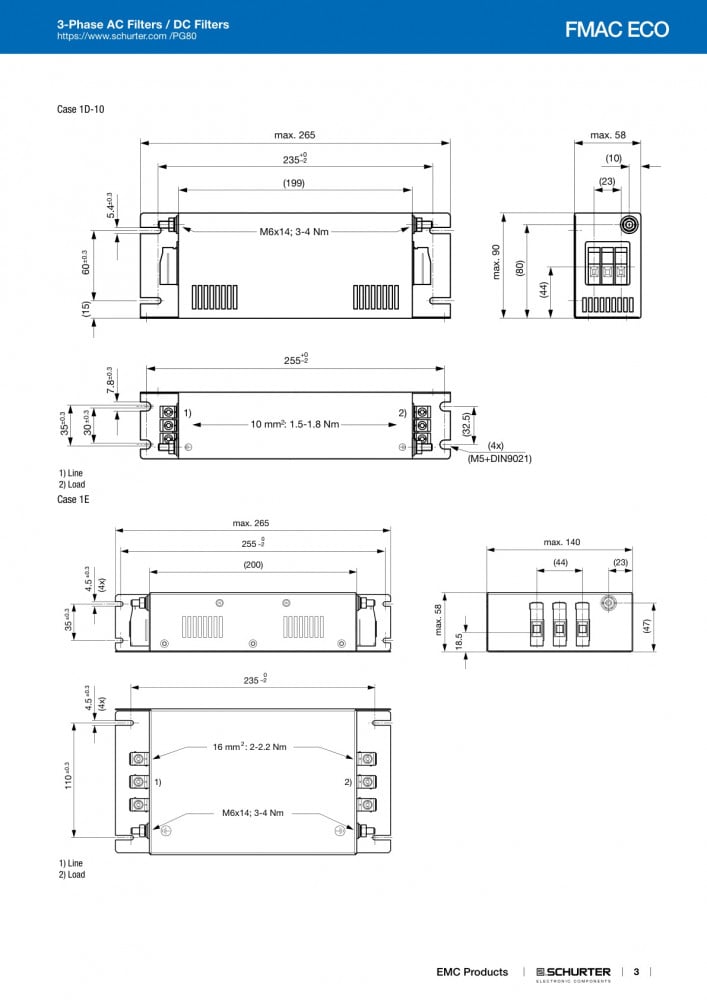 FMAC ECO datasheet page 3