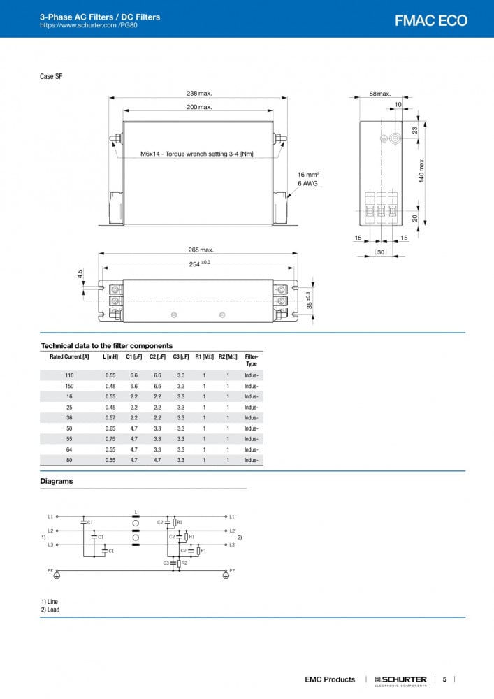 FMAC ECO datasheet page 5