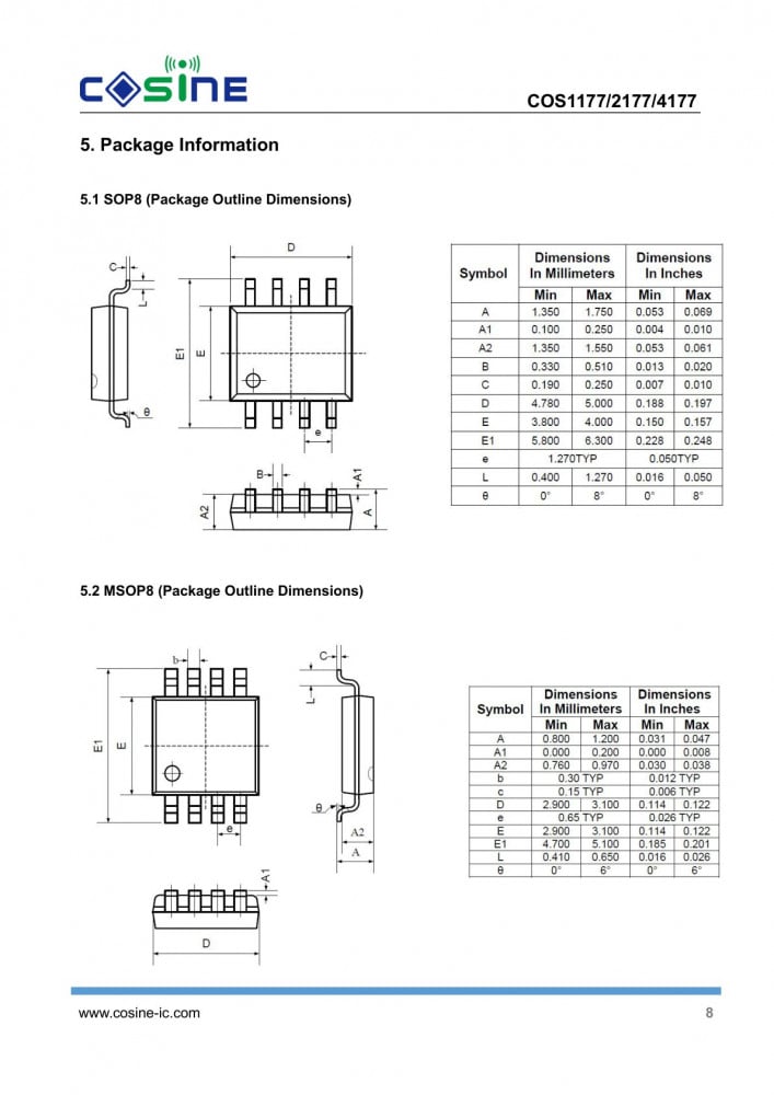 COS4177SR datasheet page 8