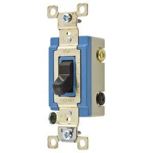 3-Way Electrical Switch, Brown, Heavy-Duty, 15A, 120/277V AC for sale