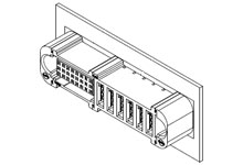 7.50mm Pitch EXTreme Ten60Power Vertical Receptacle Assembly, 5 Signal Circuits