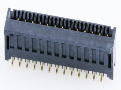 Easy-On FFC/FPC Connector, 0.50mm Pitch, Surface Mount, Vertical, Non-ZIF, Reverse Footprint, Gold Plating, Black, 8 Circuits