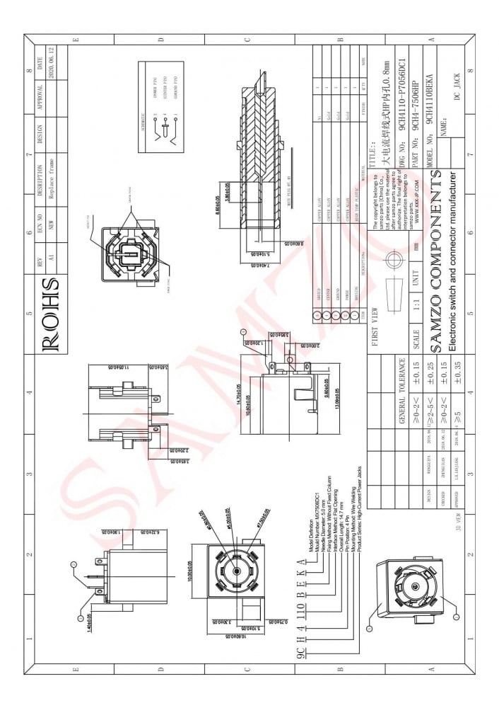 9CH4110BEKA drawing page 6