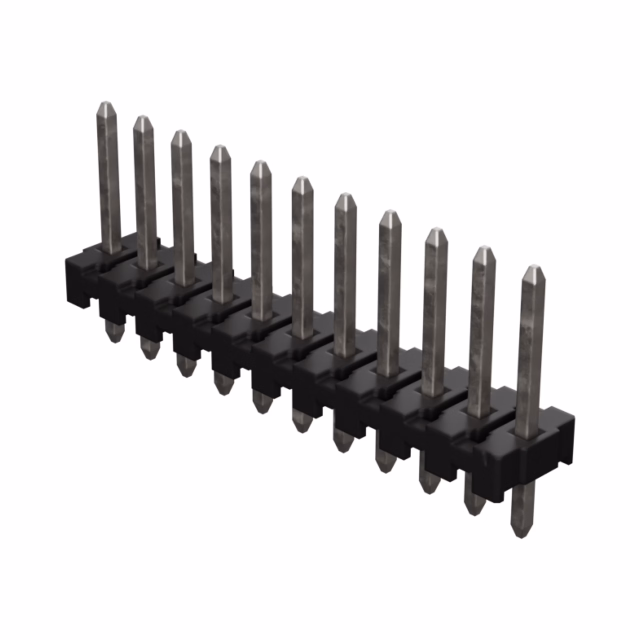 KK 396 Breakaway Header, Vertical, 11 Circuits, Matte Tin (Sn) Plating for sale