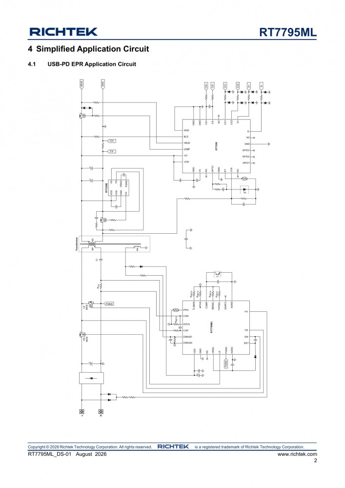 RT7795ML document preview, page 2