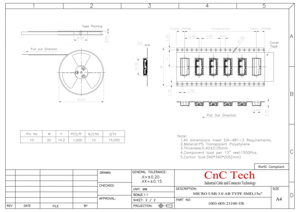 CNC Tech 1003-005-23100-TR drawing page 2