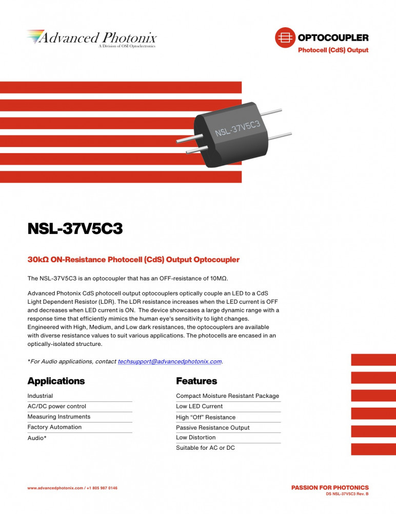 NSL-37V5C3 document page 1