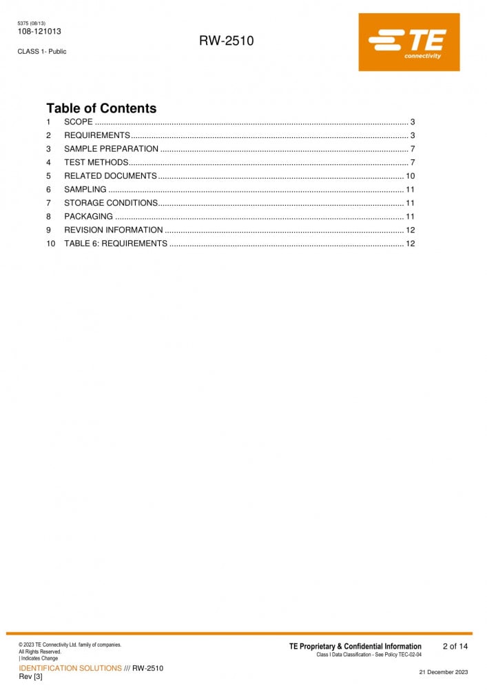 TE RPS specification page 2