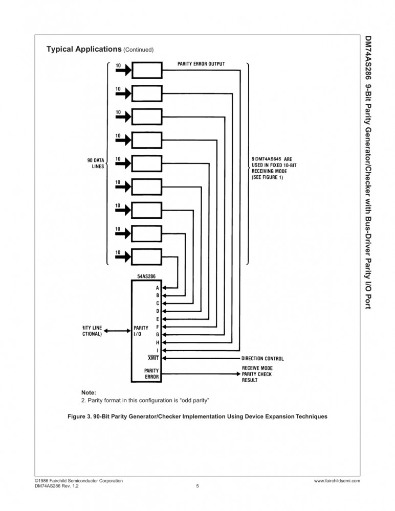 DM74AS286M datasheet page 5