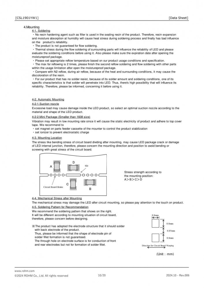 CSL1901YW1 document page 10