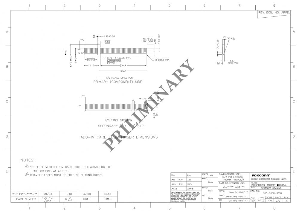 FOXCONN 2EG14917-D2D8-4F technical document page 2